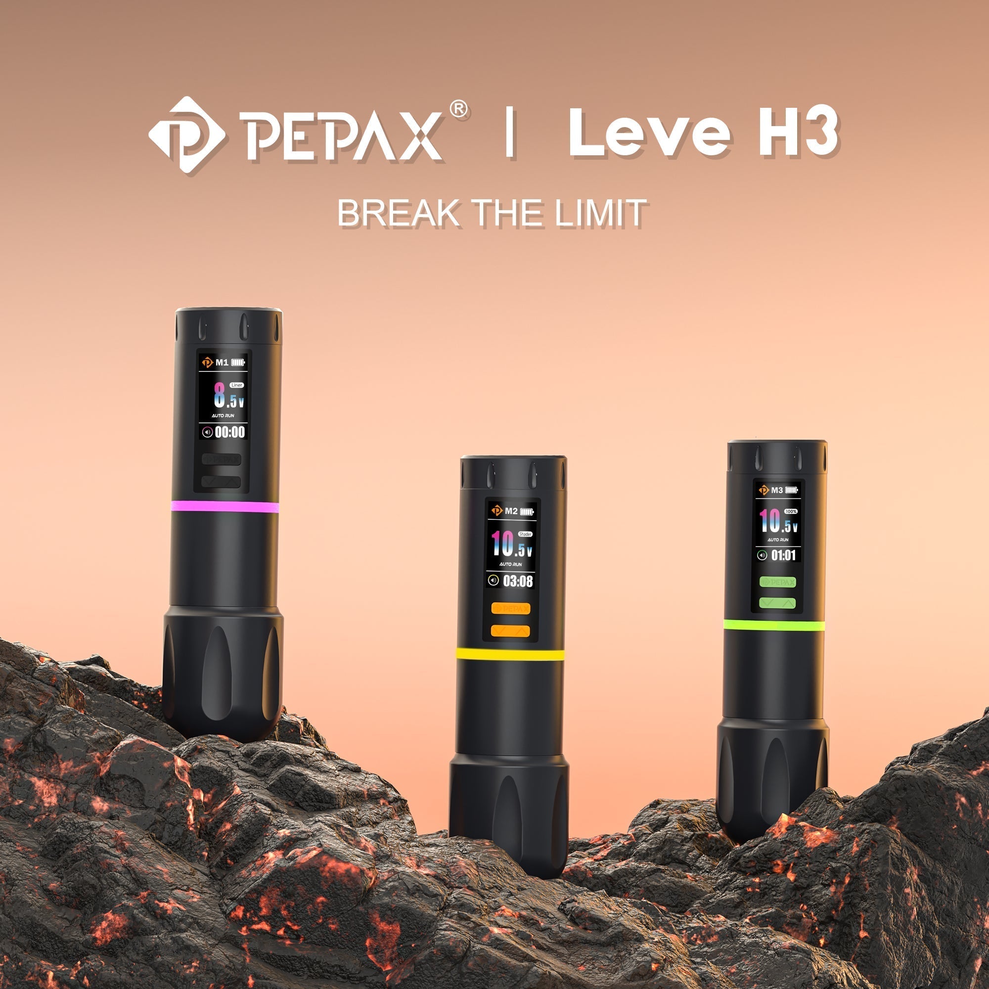 Why Upgrade to the PEPAX Leve H3 Wireless Tattoo Machine?