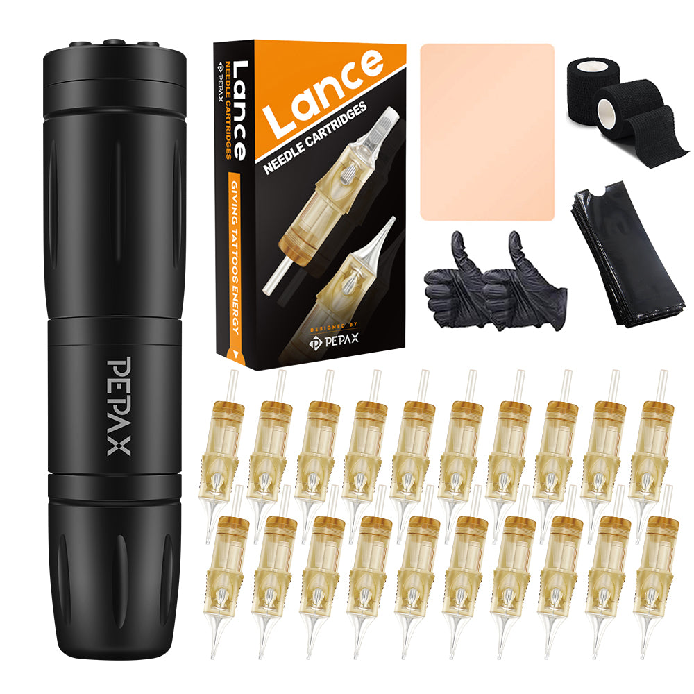 PEPAX H1 Wireless Tattoo Machine Professional Bundle